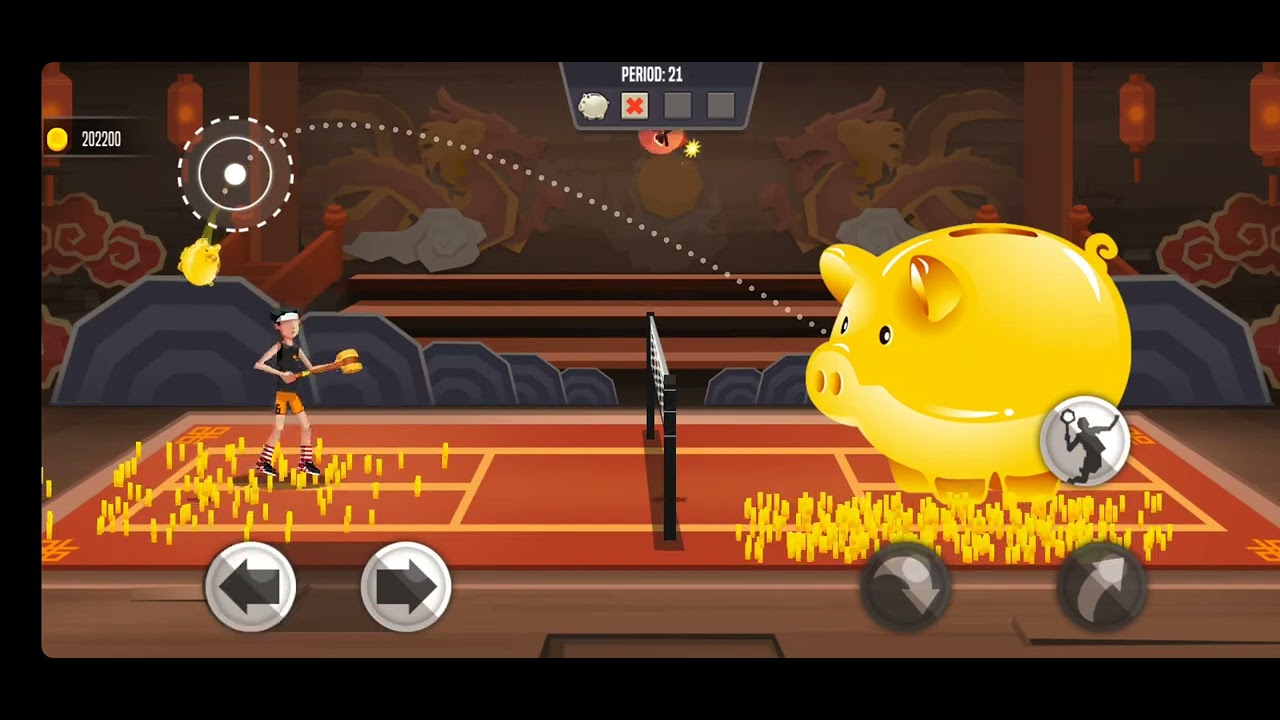 Badminton League | GOLDEN PIG BATTLE - YouTube