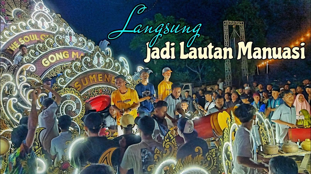 Kaget Kedatangan Musik Daul Gong Mania Di Tengah Lautan Manusia - YouTube