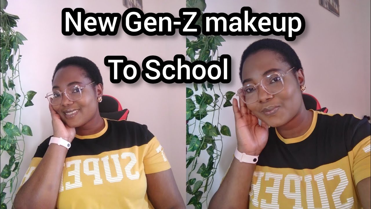New Gen-Z BACK To School Makeup #2024 #makeup#trending - YouTube
