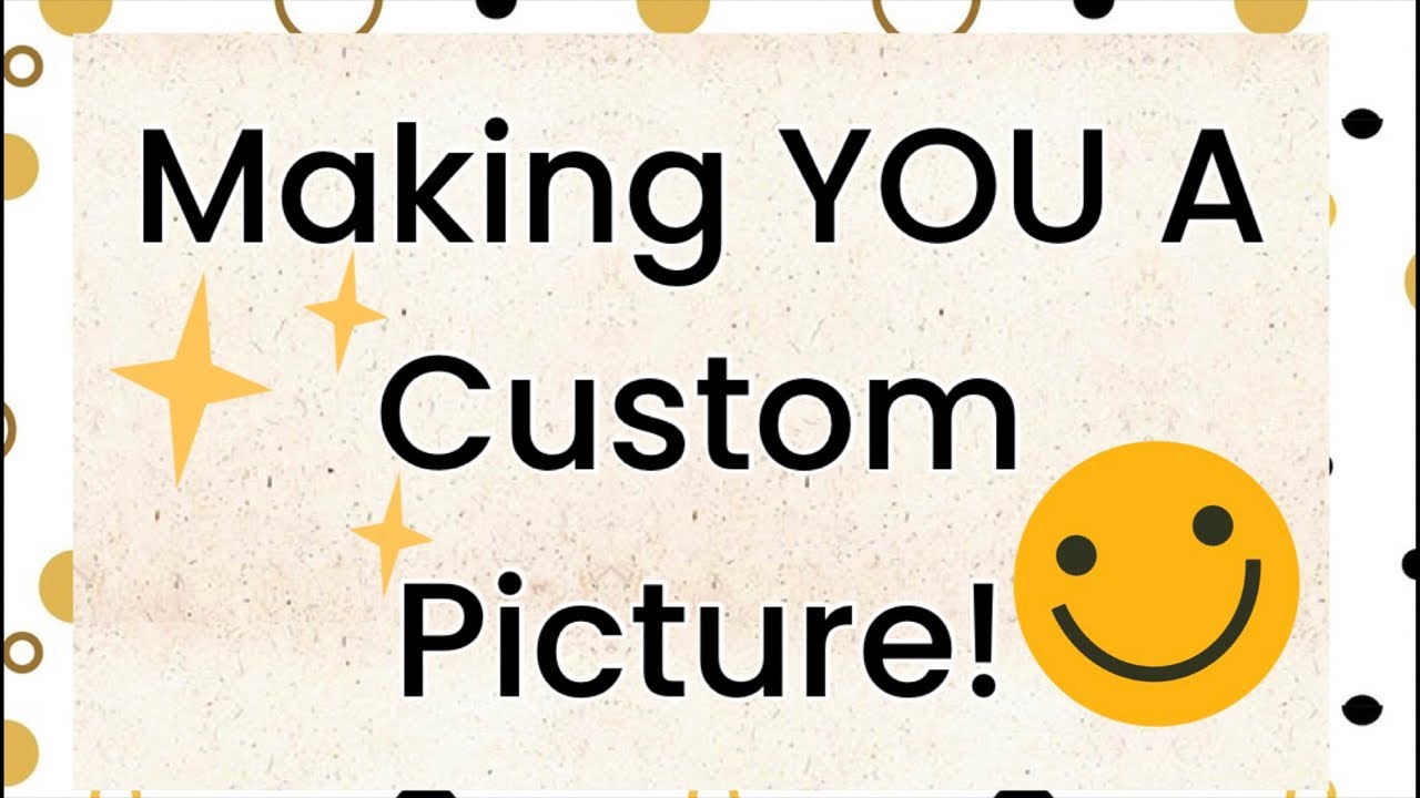 Drawing YOU A Custom Picture! Taking Drawing Requests! - YouTube
