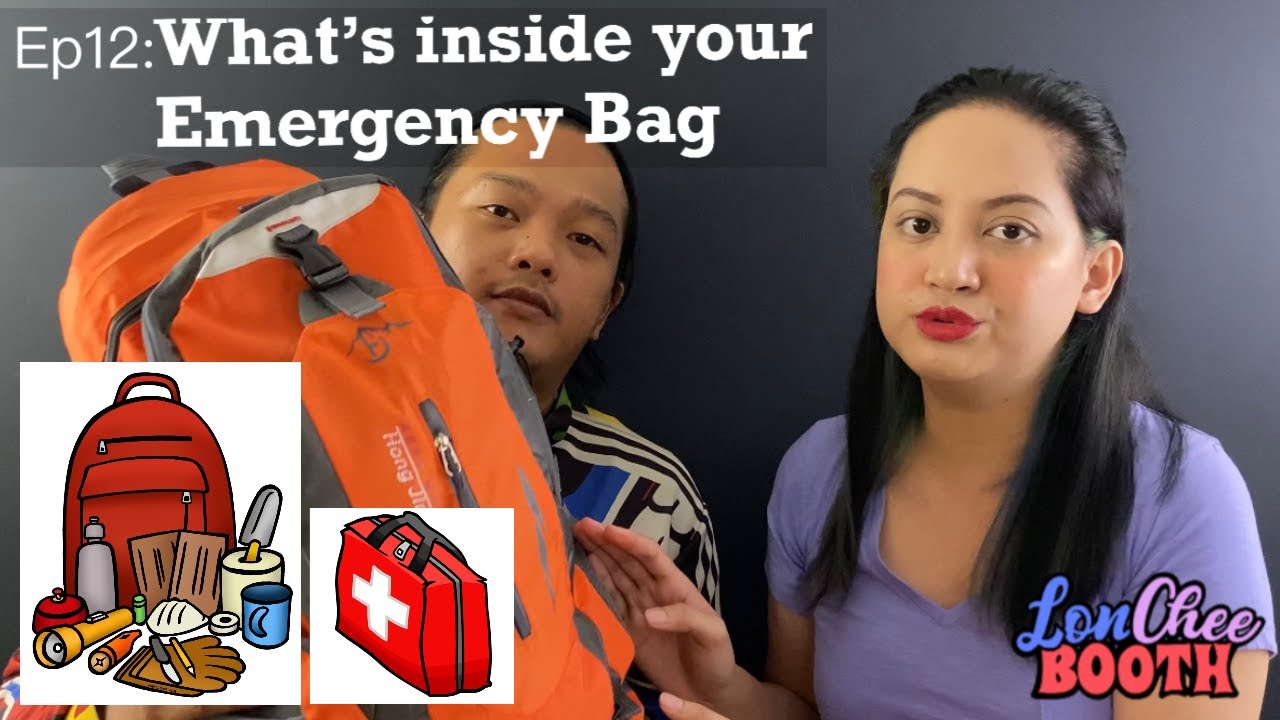 E12: What’s Inside Your Emergency “GO” Bag - YouTube