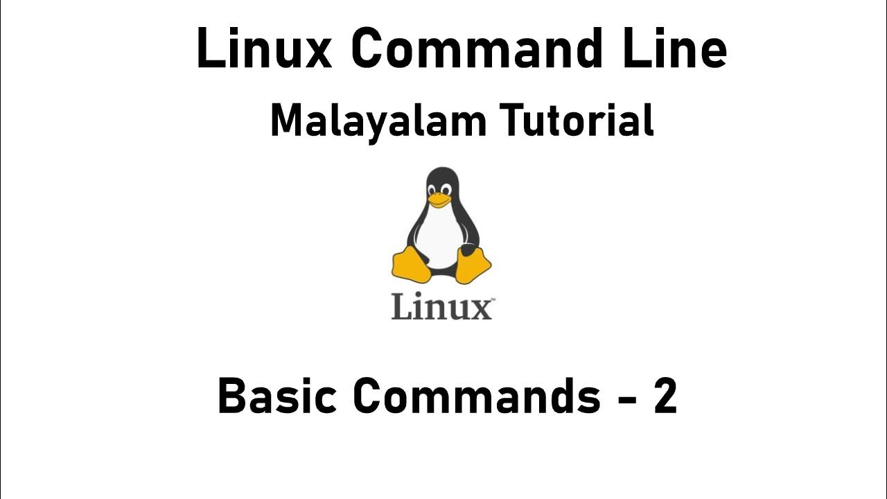 Linux Command Line - Basic Commands(Part-2) - Malayalam Tutorial - YouTube
