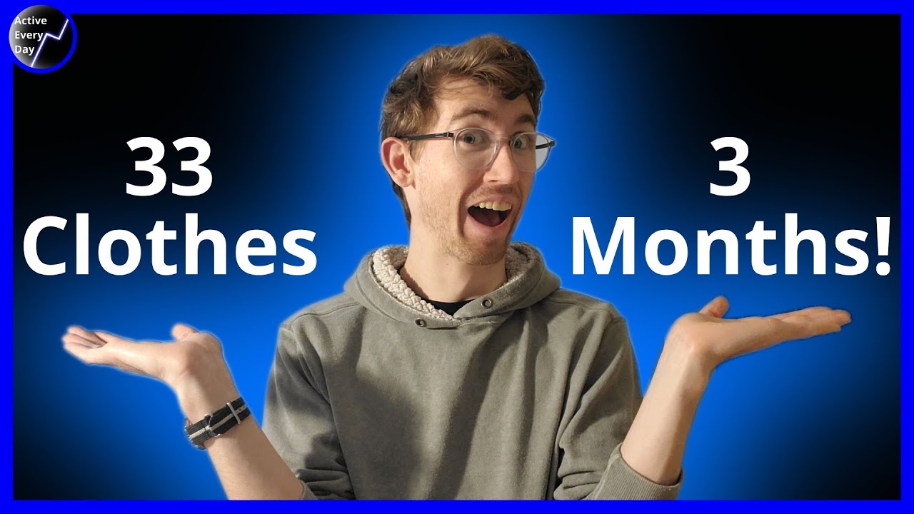 33 clothes for 3 months | Project 333 Challenge - YouTube