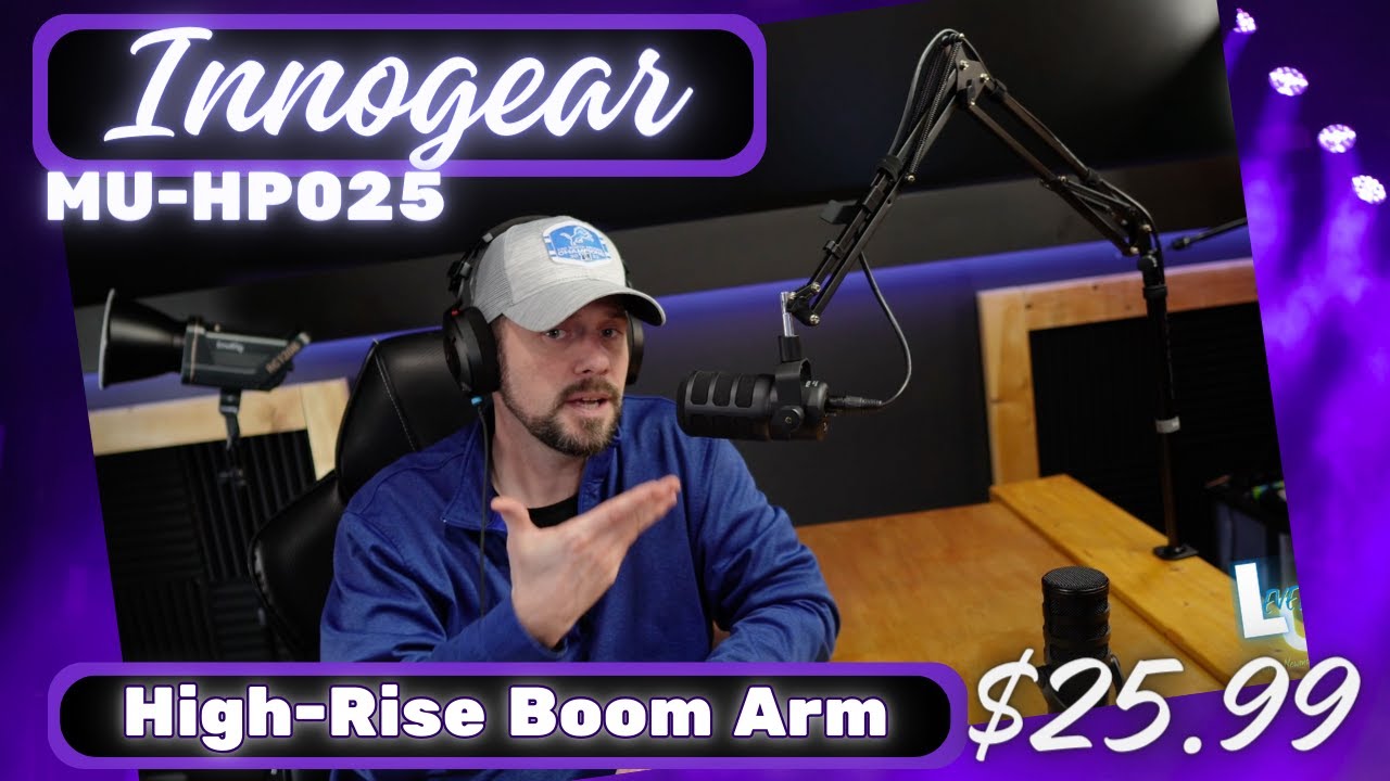 Innogear Overhead High Riser Boom Arm. Can It hold up under the weight ...