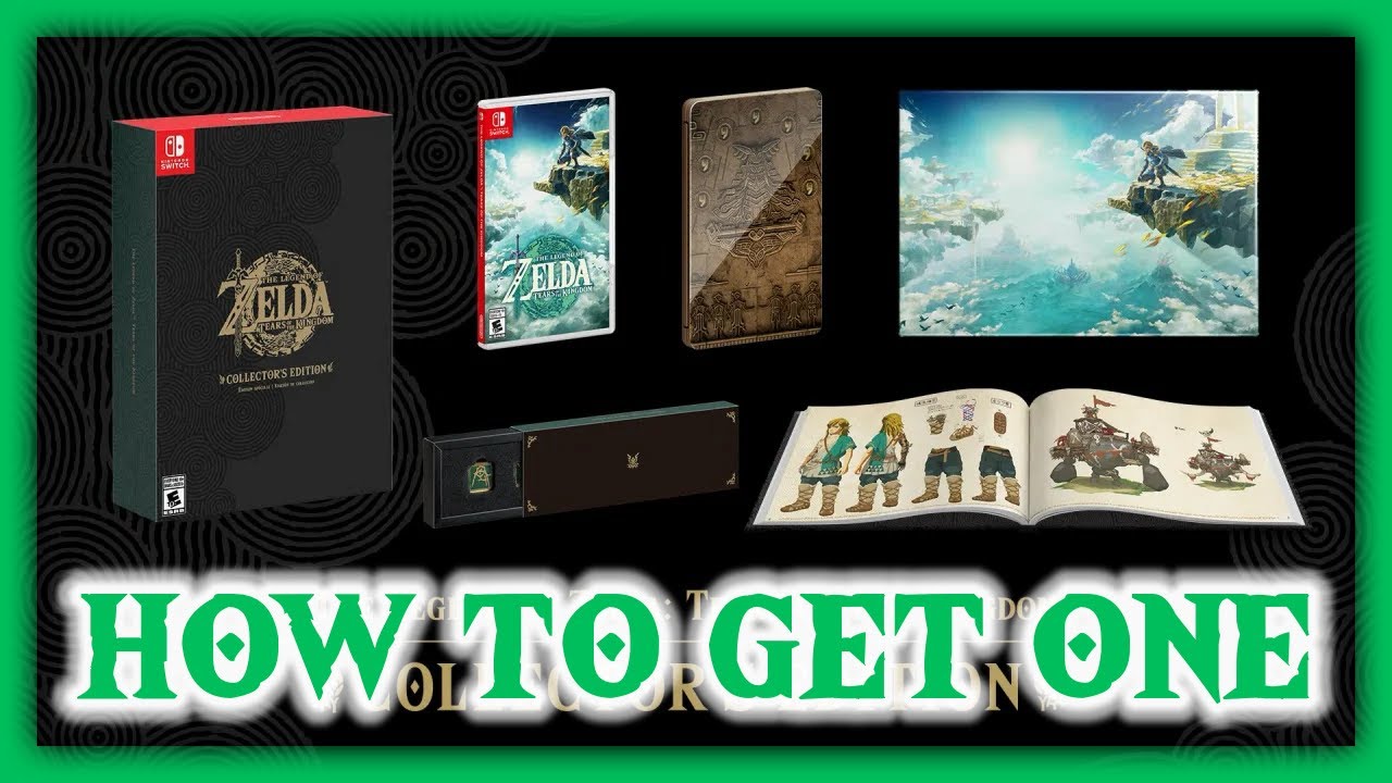 Tears of the Kingdom Collector's Edition Pre-Order Guide - YouTube