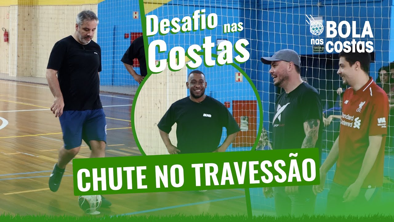ELE JOGA MELHOR COM A PERNA ESQUERDA? | Desafio nas Costas #18 | O Bola nas Costas - YouTube