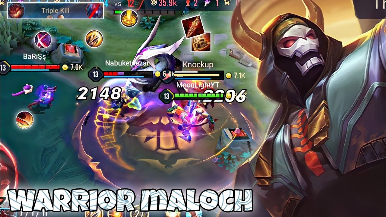 Maloch Solo Lane Pro Gameplay | AIC Turkey Tournament | Arena of Valor ...