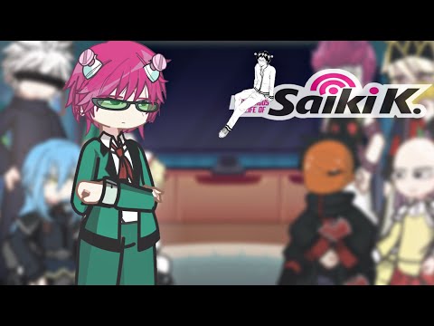 2X || Fandoms react to SAIKI K \\\\ Rus/Eng ||