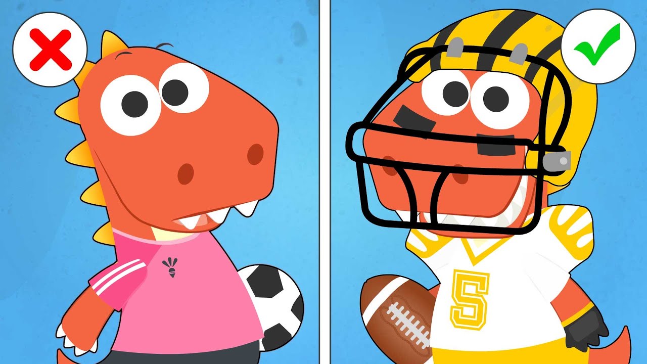 Learn with Eddie 🏈 How to dress up as a Football player - YouTube