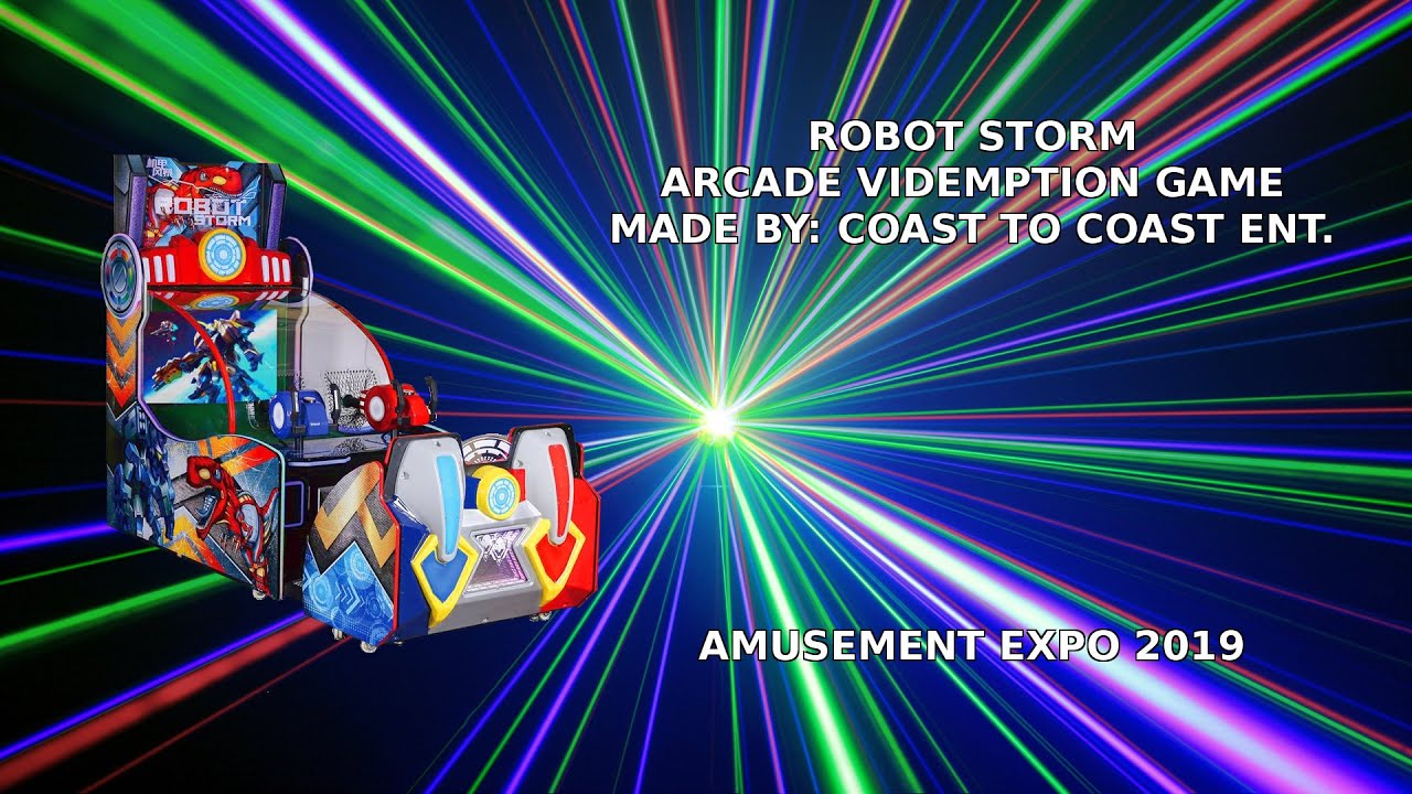 Robot Storm videmption arcade game by Coast To Coast Ent. (Amusement ...