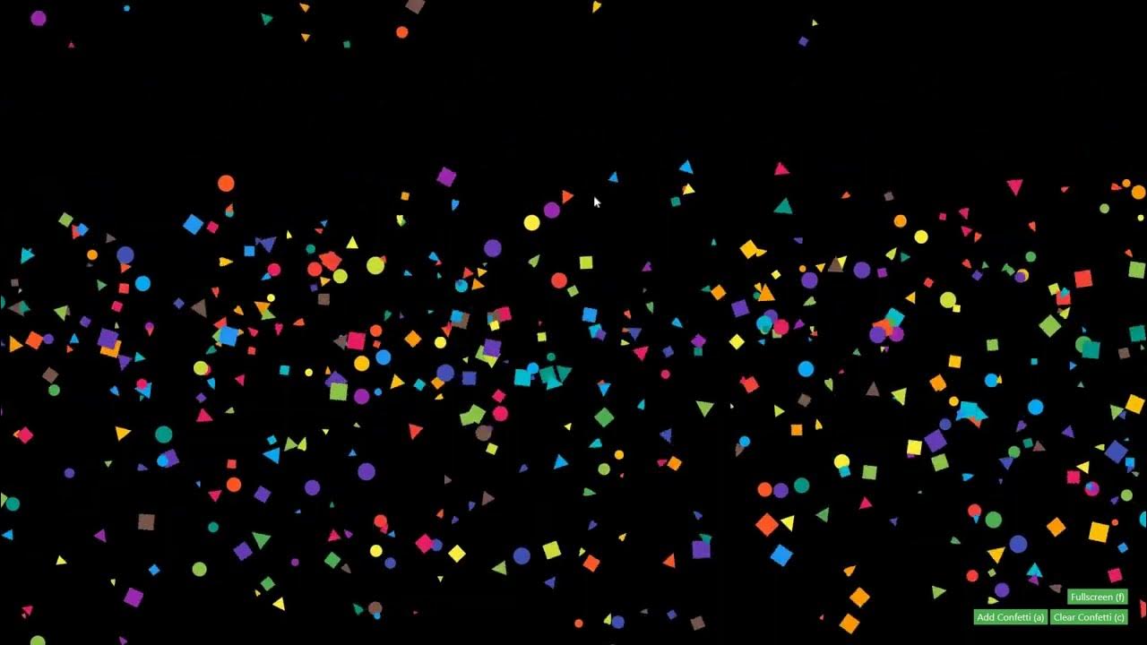 Confetti Button Confetti Falling Button Css Css Animation Confetti Pop Out On Button Click