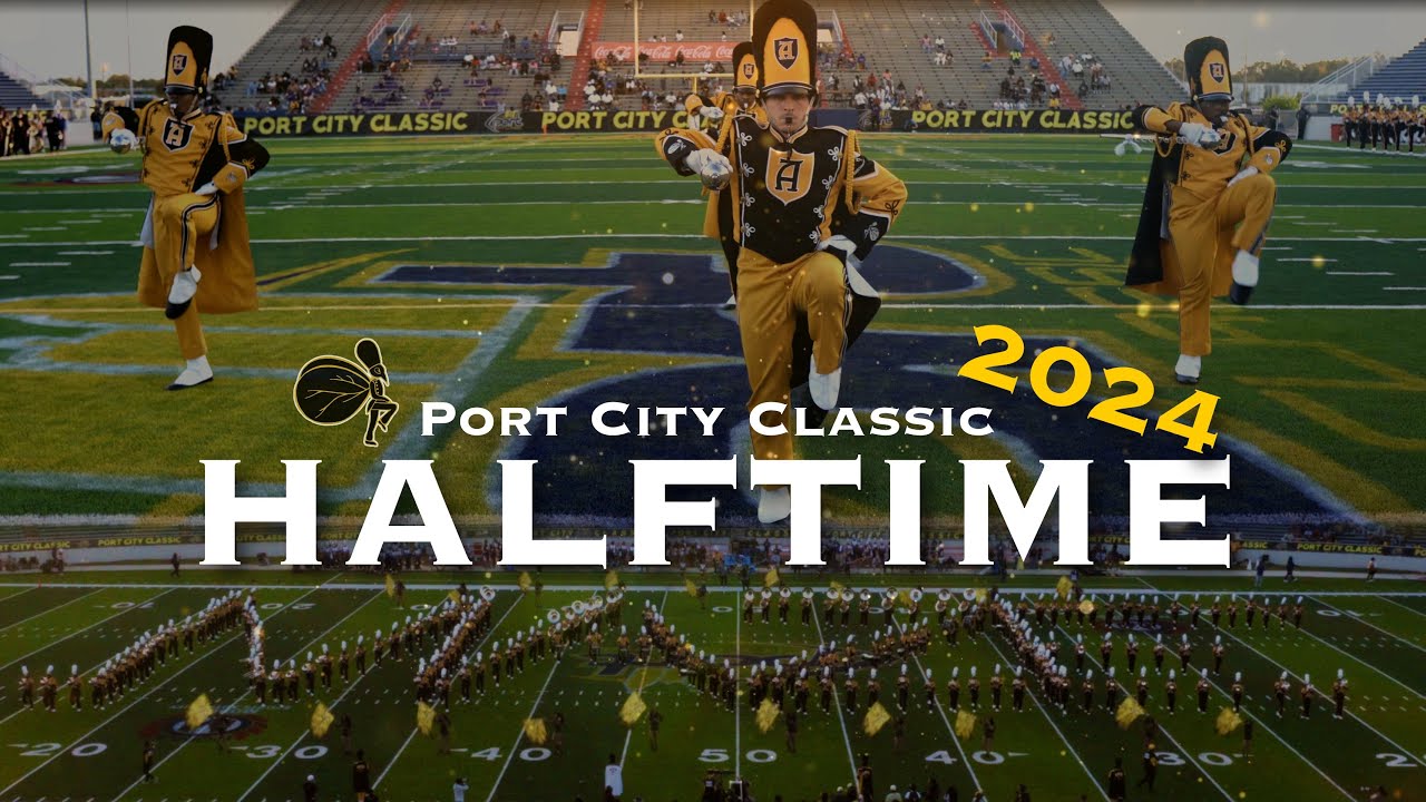 Halftime | Alabama State University | 2024 Port City Classic - YouTube