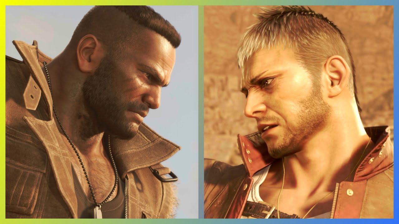 FF7 Rebirth: Barret and Dyne | All Scenes and Boss Fight (4K) - YouTube