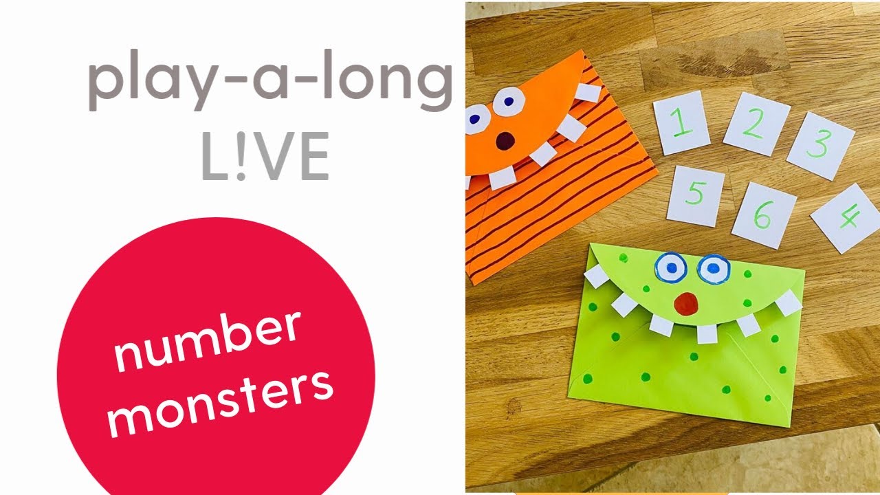 play-a-long Tuesday: Number monsters - YouTube