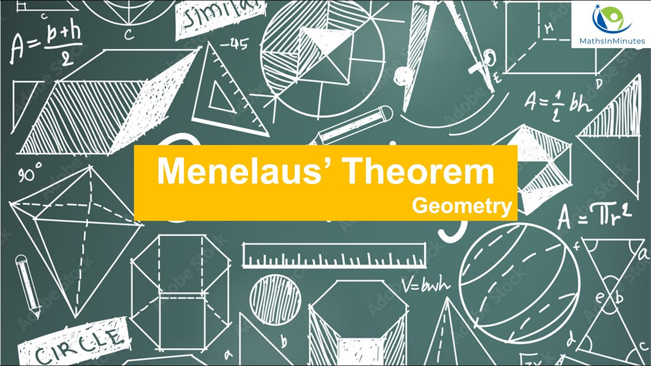 Menelaus’ Theorem - YouTube