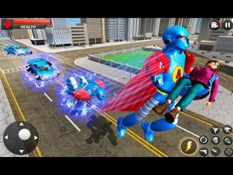 Flying Superman...| Mobile Games for kids - YouTube