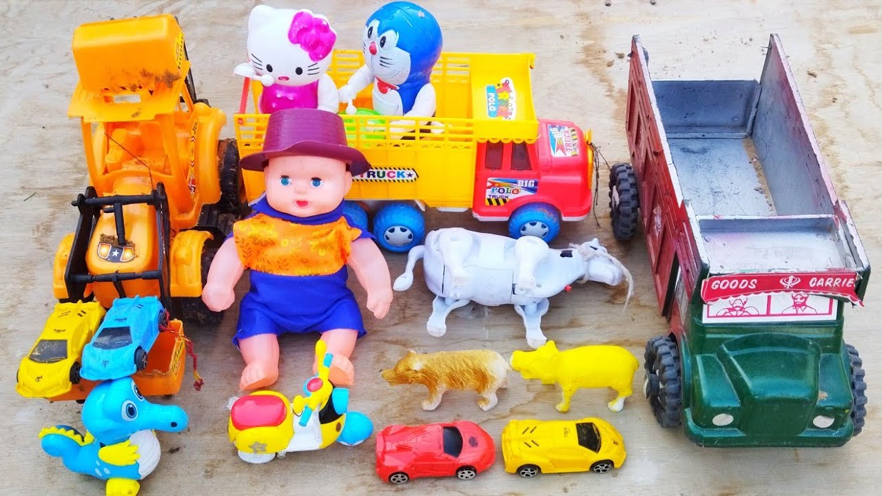 baby toy cartoon | gadi vala cartoon |Jcb vala cartoon | tractor ...