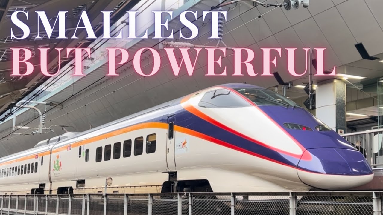 Rare Shinkansen Tsubasa E3 Series running on conventional lines🚄 ...