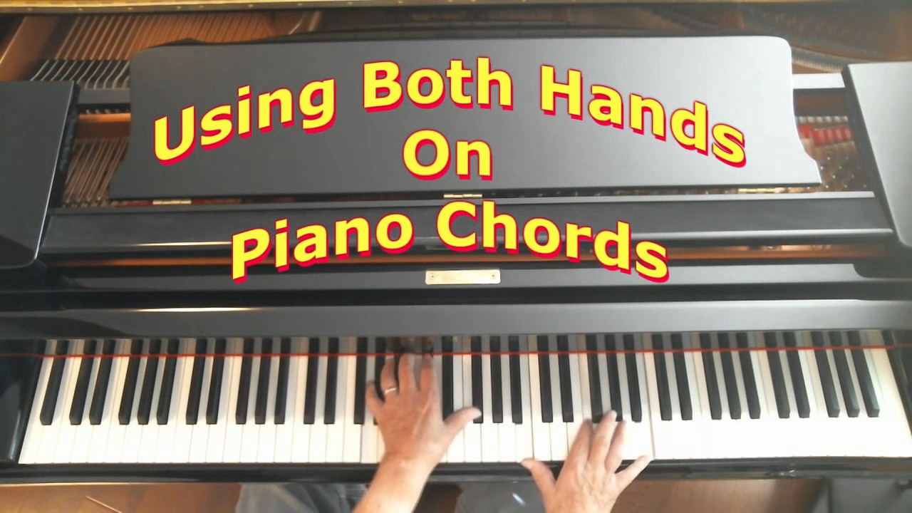 You Can Use Both Hands To Form Chords Youtube
