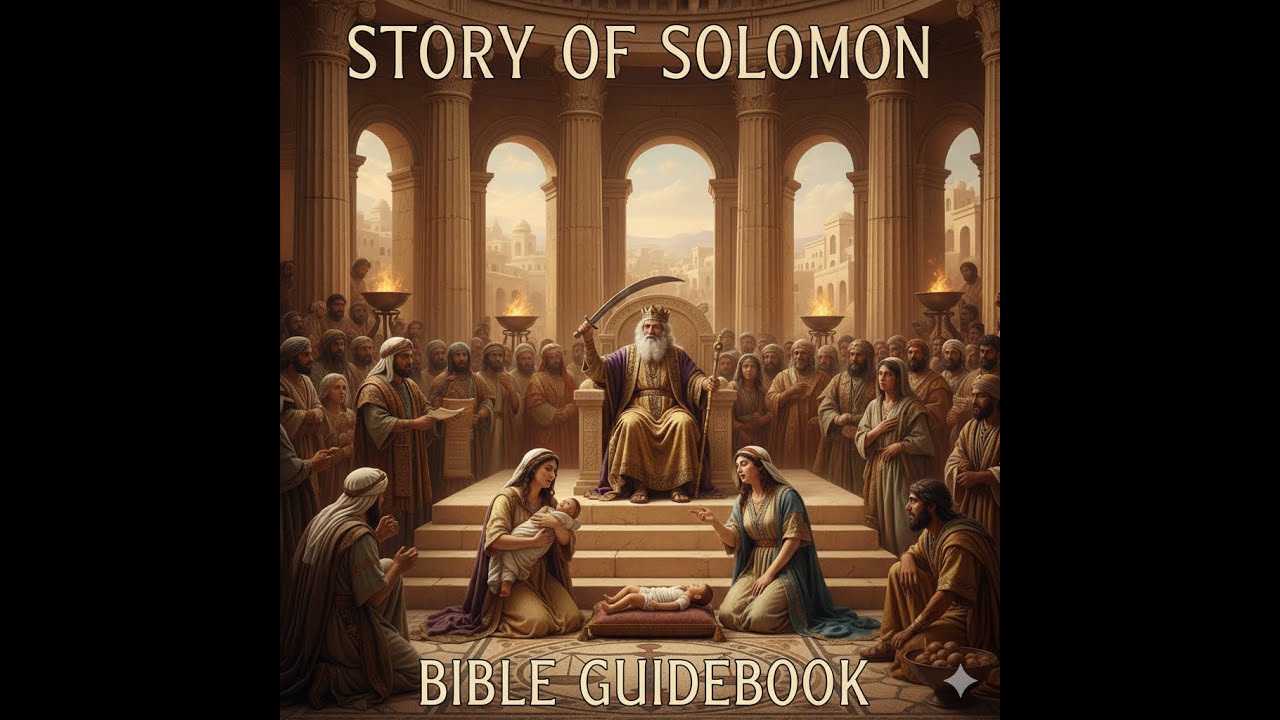Wise King Solomon| Animated Kids Bible Stories| Son of King David - YouTube