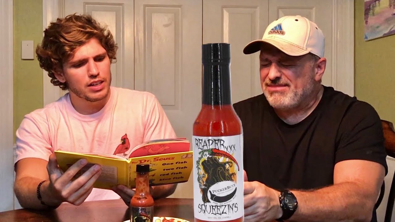 Trying Reaper Squeezin's 2.2 MILLION Scoville Hot Sauce! - YouTube