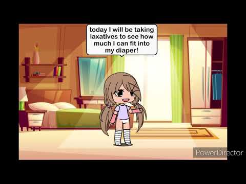 I had diahrea in a diaper(gacha life)