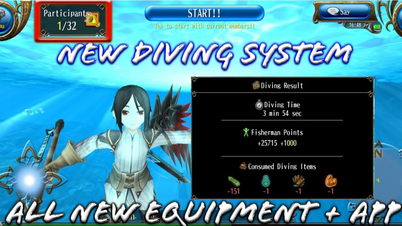 Toram Online - New Diving Summer Event 2019! Giant Octopus Back! With ...