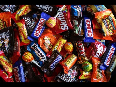 Обзор на Американские конфеты. Обожрался конфетами =( - YouTube
