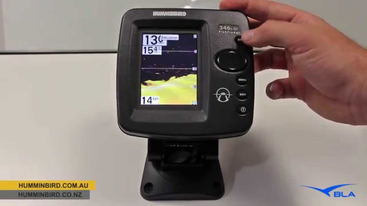 BLA - Humminbird - 346 DI Overview - YouTube