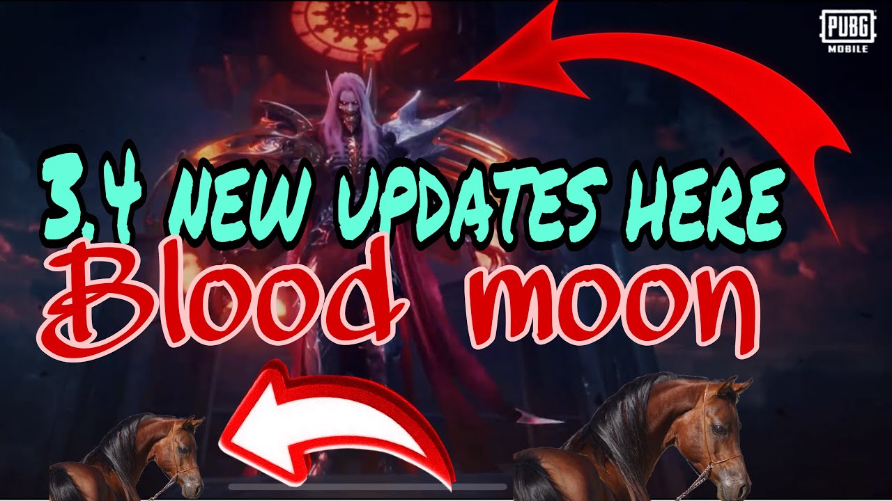 LET S GO PUBG BLOOD MOON 🌙 NEW UPDATE 3.4 HOURS #pubg #funnyvideo # ...