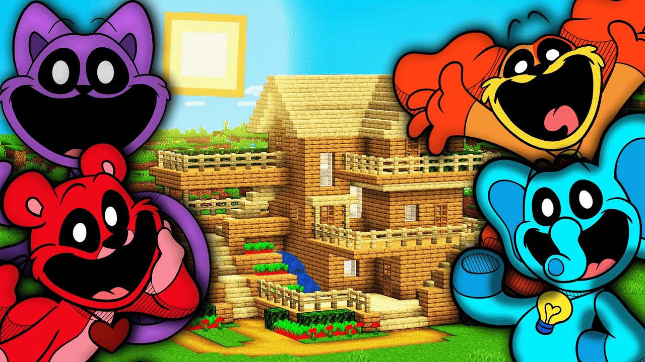Smiling Critters Play Minecraft - YouTube