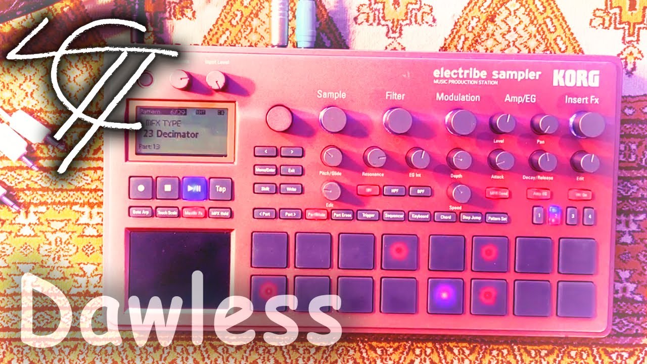 Dawless Jam - HipHop (Korg Electribe 2 Sampler) - YouTube