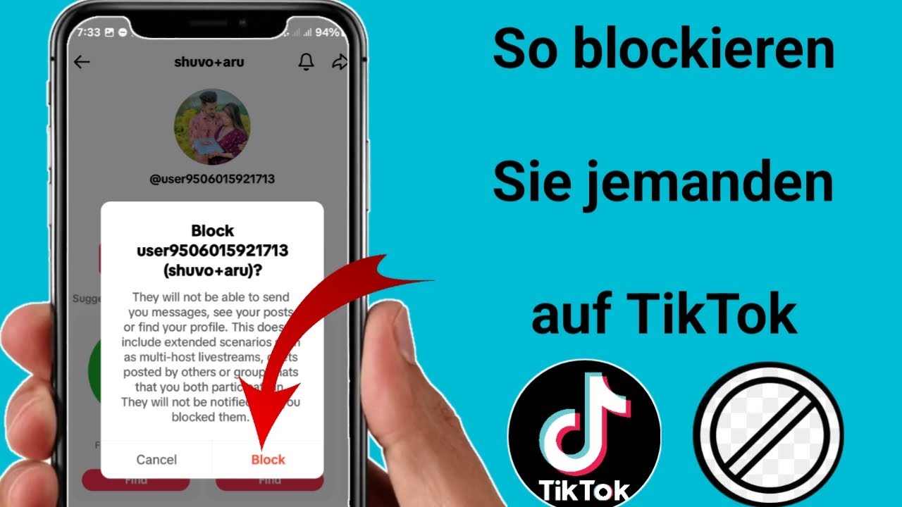Leute Auf Tiktok Blockieren