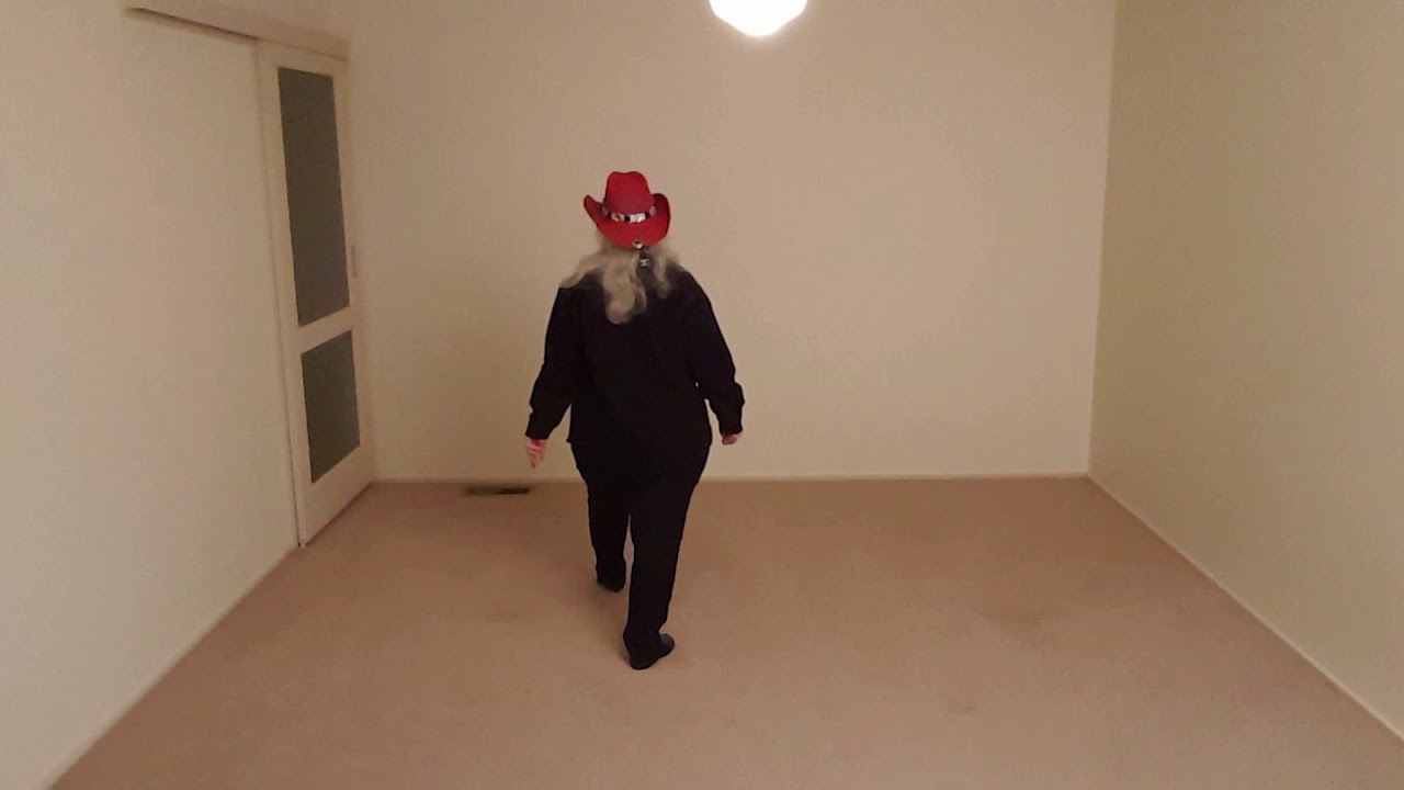 TOE STRUT V STEP: Beginner Linedance Step: Teach/Demo: by Debra ...