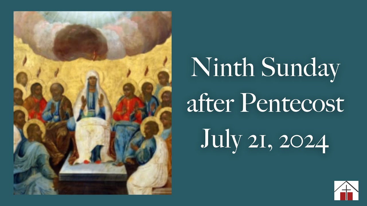 St. Francis Episcopal Church- Ninth Sunday after Pentecost- 7/21/2024 - YouTube