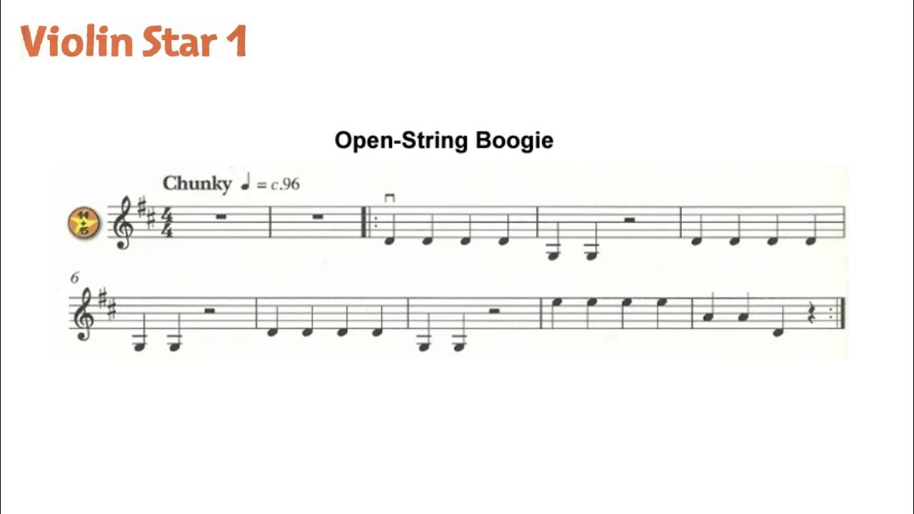 ABRSM Violin Star 1: Open-Strings Boogie // Play-Along - YouTube