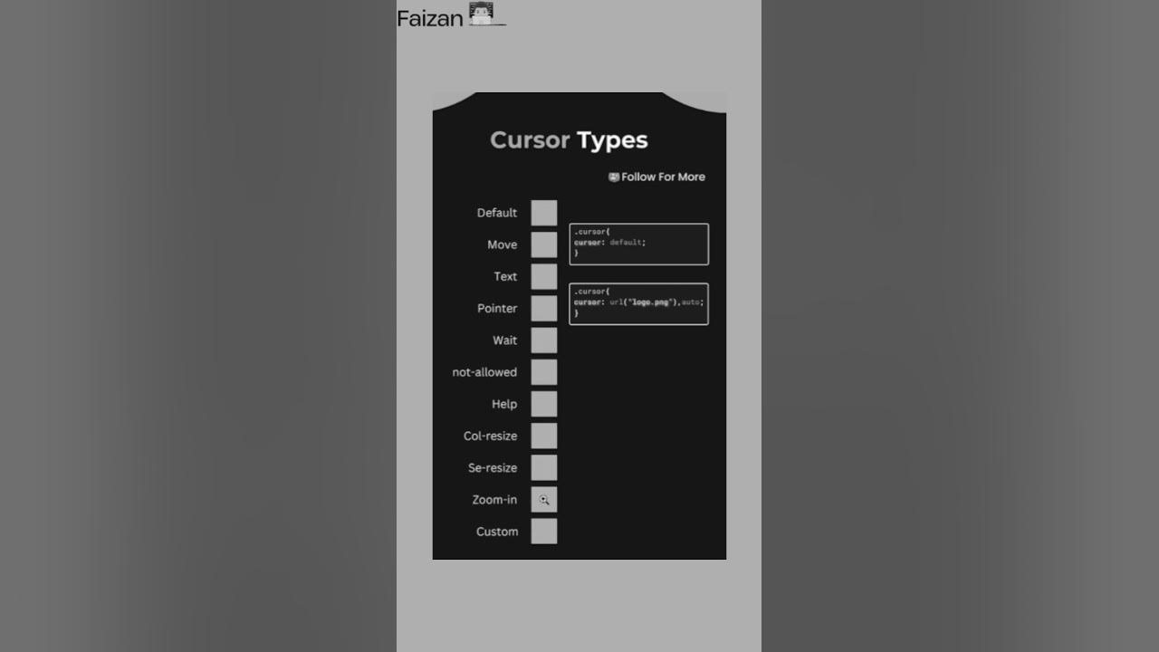 Cursor Type 🔥 Html5 Css Development Like Coding Frontend Viralvideo Reels Education