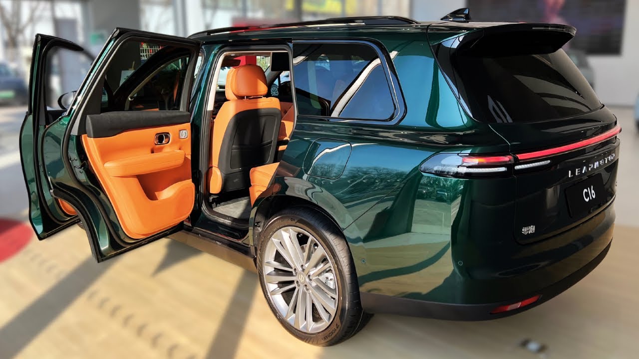 2025 Leapmotor C16 Electric 6-seater SUV 580km range under $23,500 review | Chinese Ev - YouTube