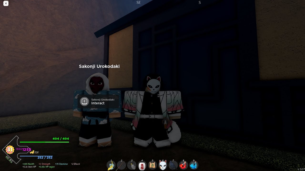 water trainer/Sakonji Urukodaki from kiribating village Project Slayer ...