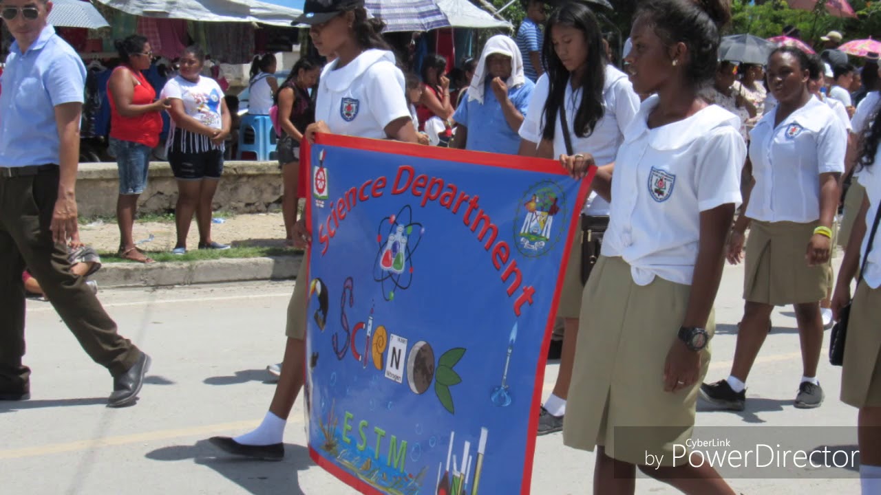 Corozal held there 2018 Uniform Parade 21, September - YouTube