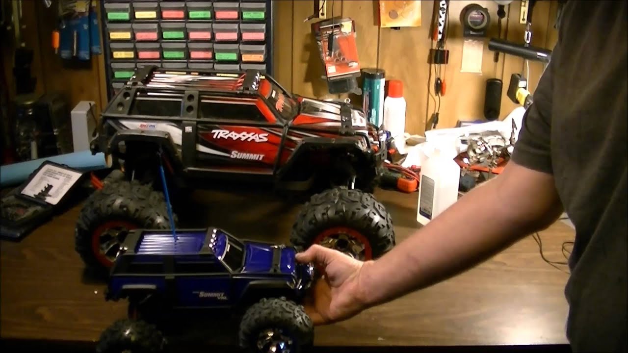 Traxxas Summit 1 10 VS 1 16 Summit YouTube