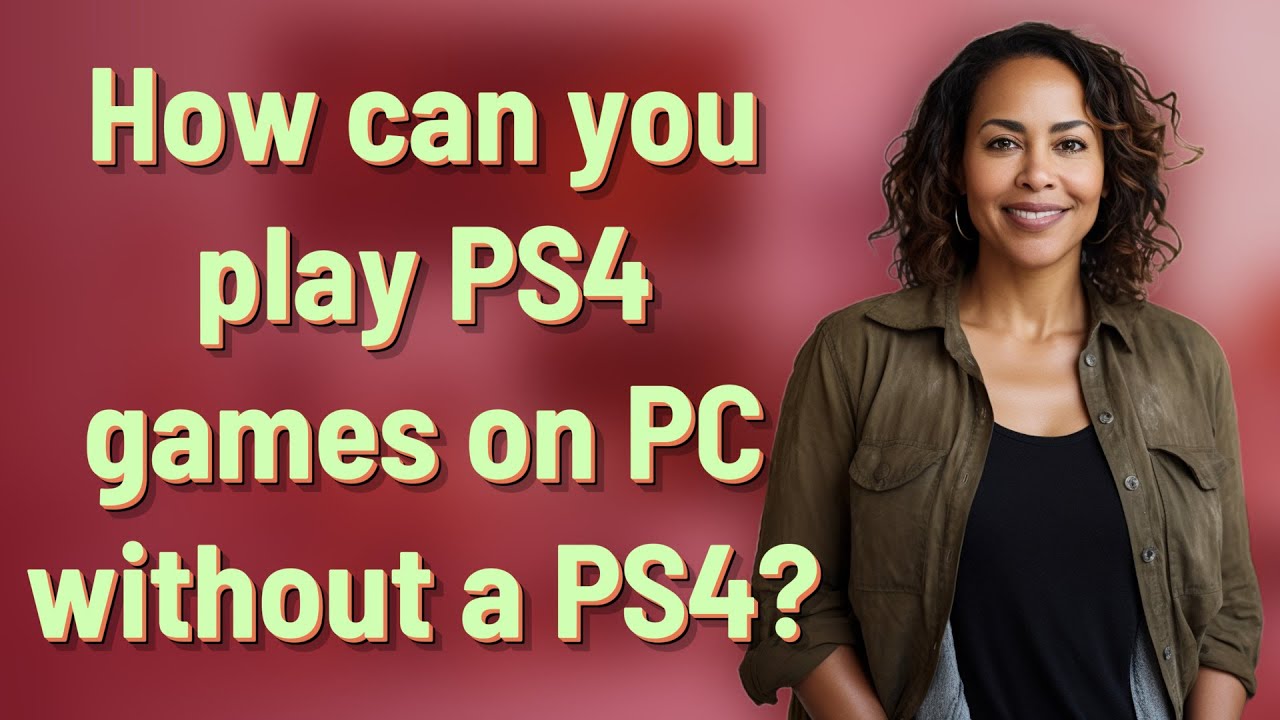 How can you play PS4 games on PC without a PS4? - YouTube