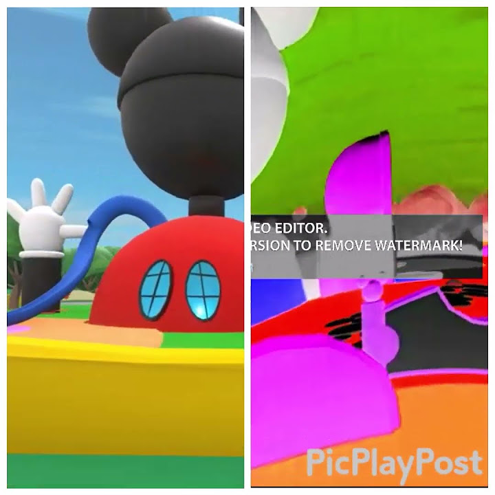 Mickey Mouse Clubhouse Disappearing Animation in Split G Major 81 - YouTube