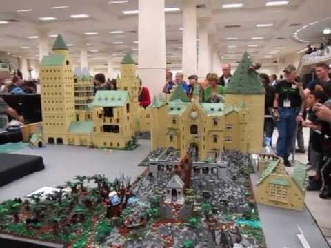 Lego Hogwarts at Brickcon 2013!!! - YouTube