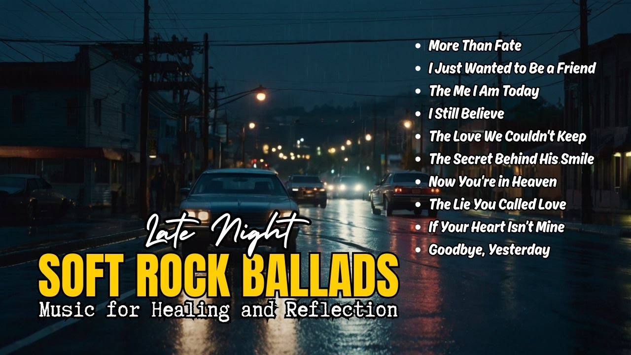 Late Night Soft Rock Ballads | Music for Healing and Reflection - YouTube