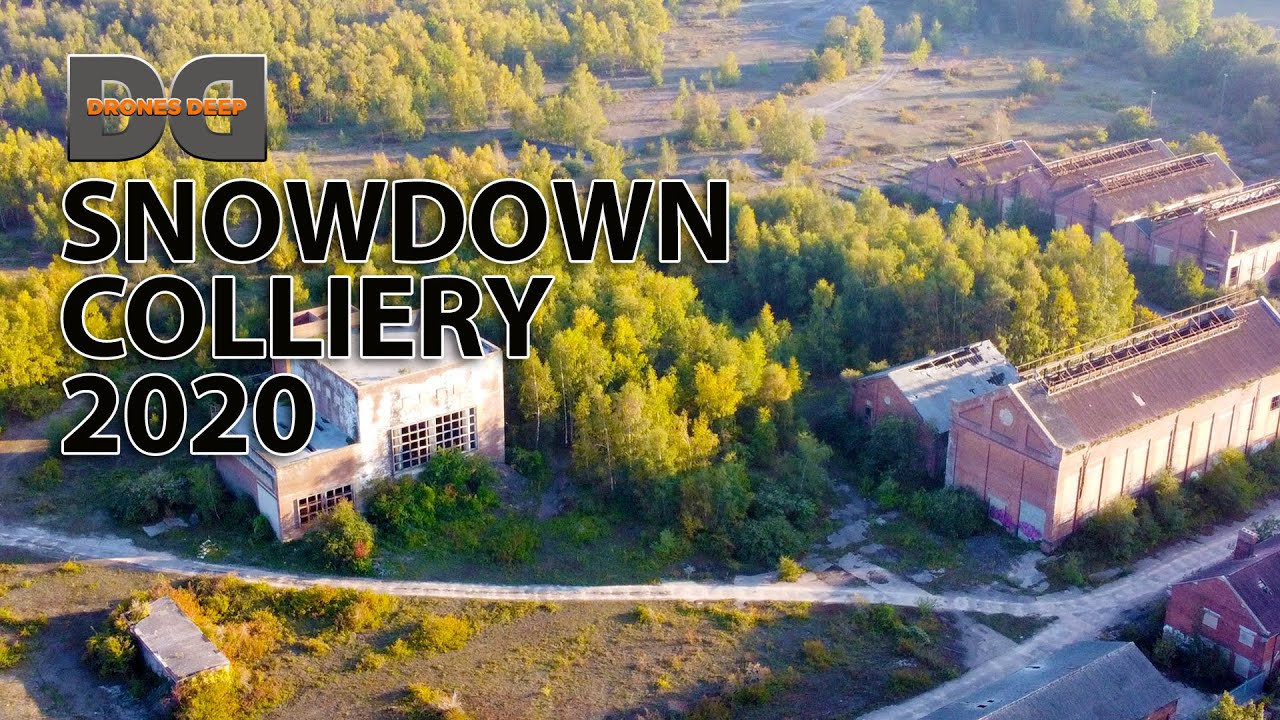 Snowdown Colliery Aerial Video with a DJI Mavic Mini - DRONES DEEP ...