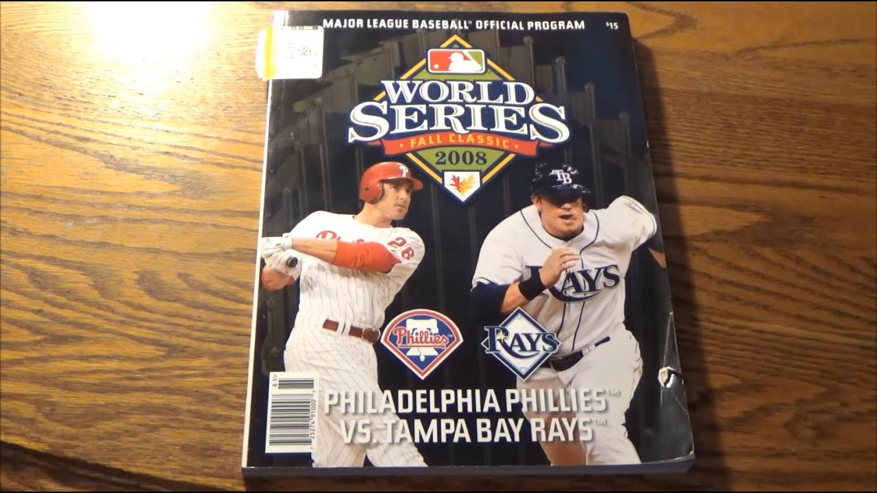 A Big League Throwback - 2008 Official MLB World Series Program ...