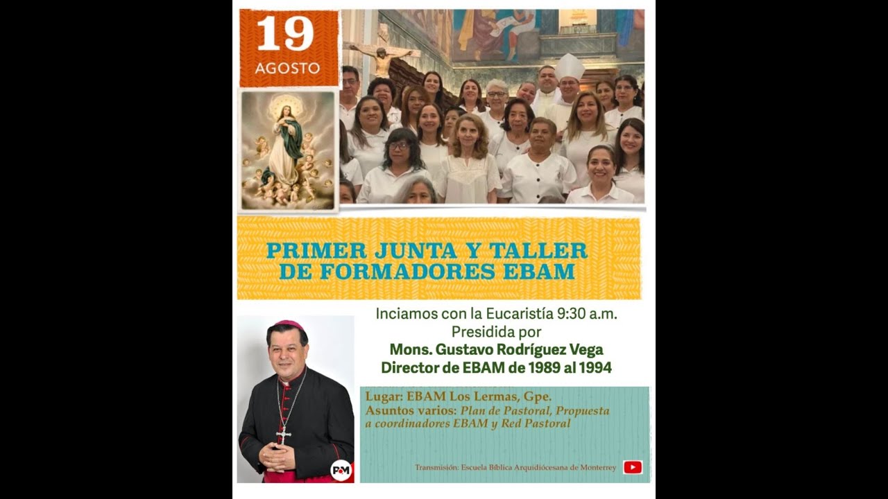 Primer Junta y Taller de Formadores EBAM 2023 - YouTube