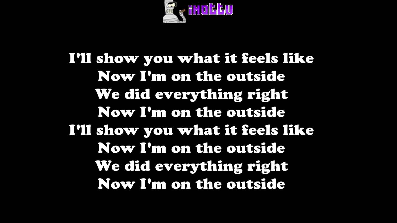 Calvin Harris - Outside ft Ellie Goulding (Lyrics On Screen) - YouTube