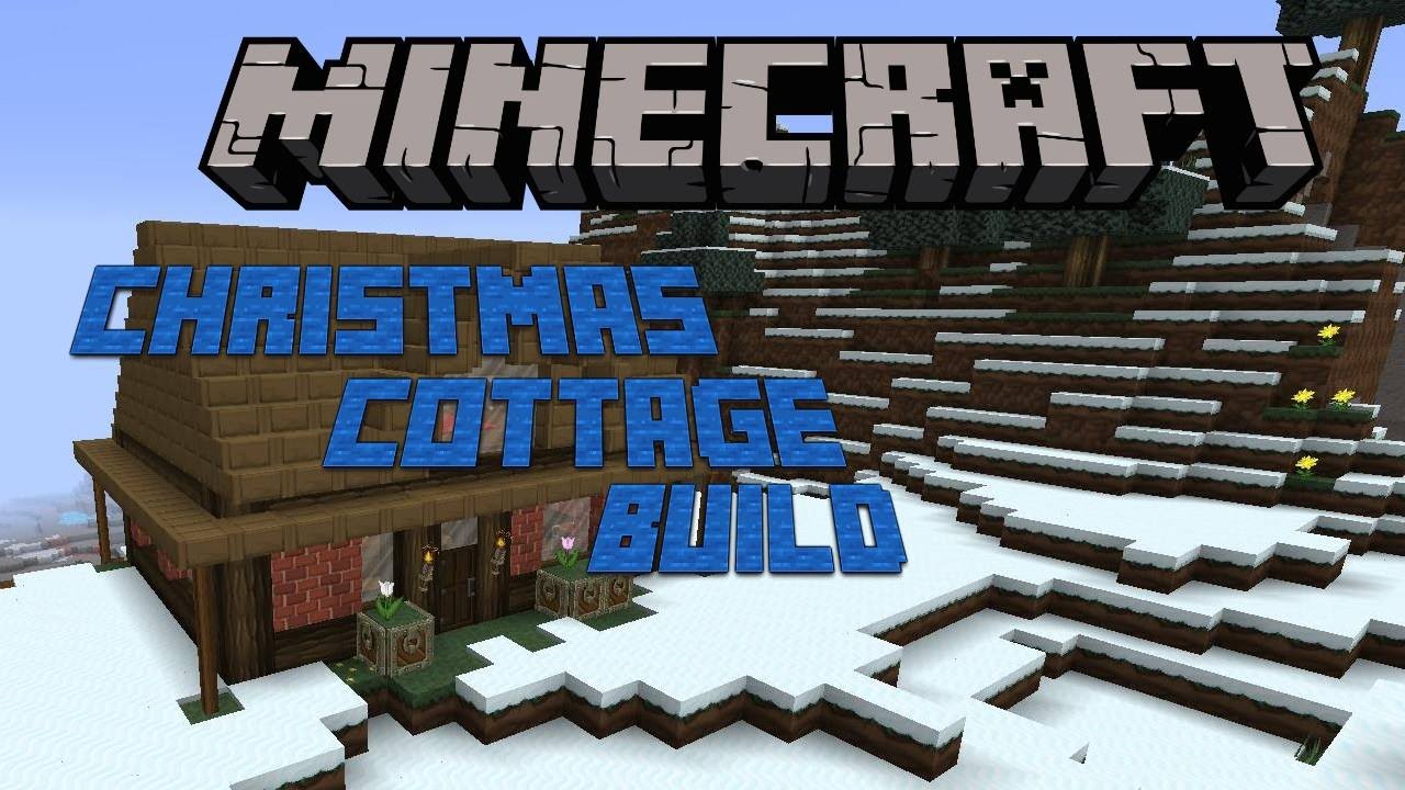 Minecraft | Cosy Christmas Cottage Build! - YouTube